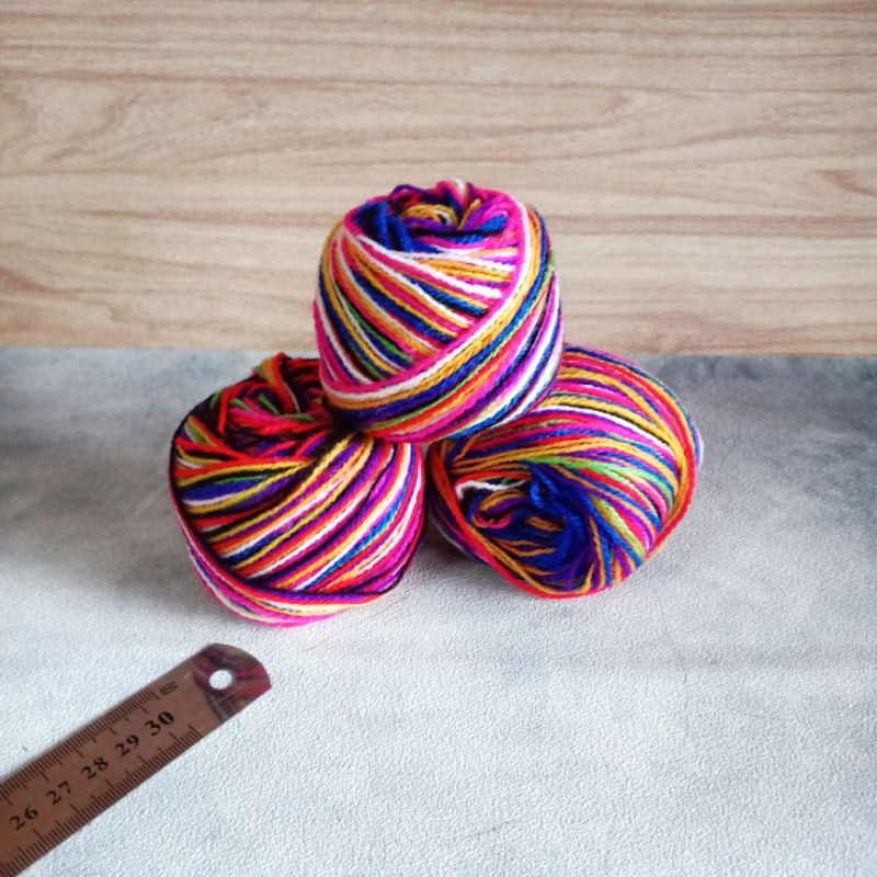 Jual Benang Woll Pura Khas Bali TRUE ORIGIN / Benang Woll Tridatu ...