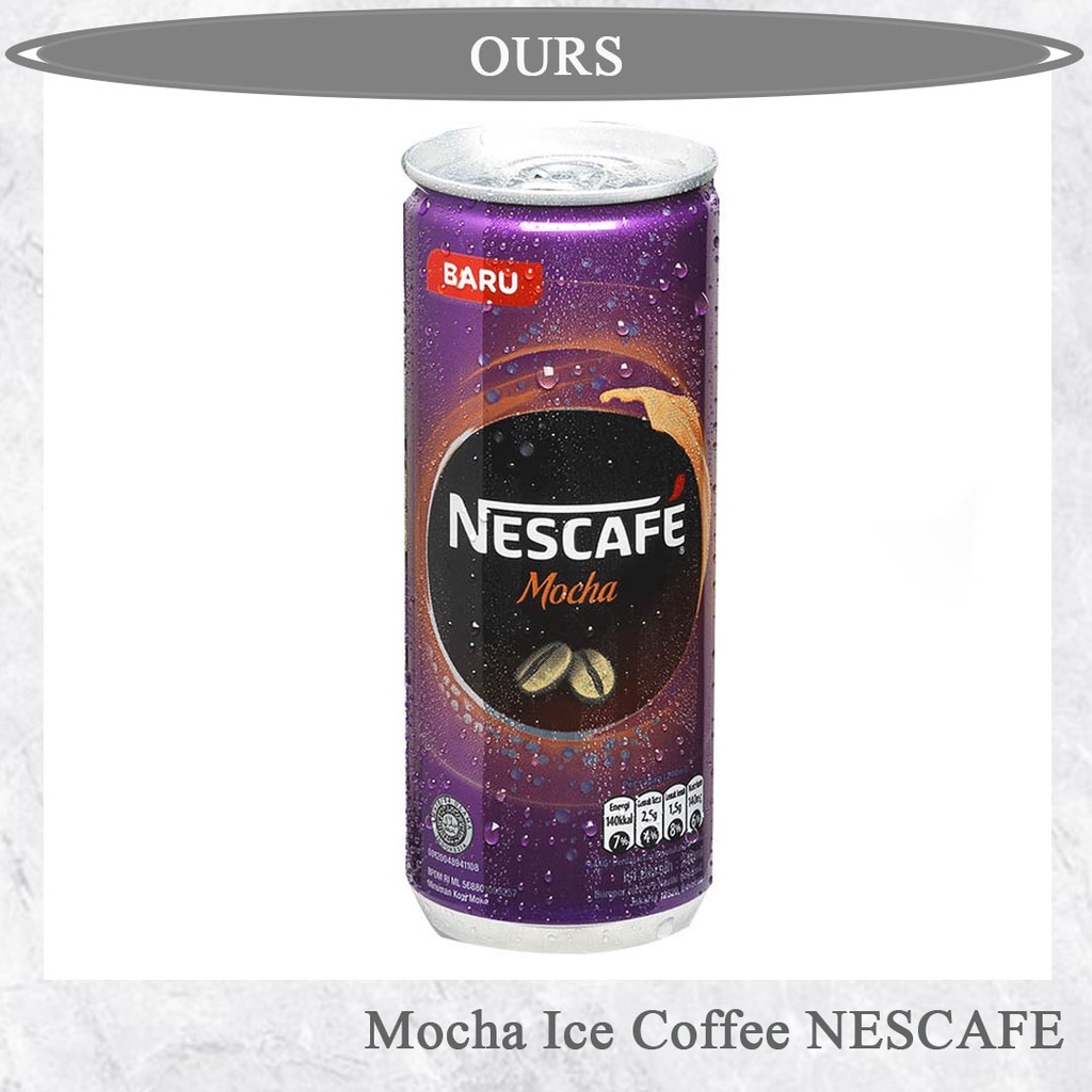 Jual Nescafe Mocha Ice Coffee 240Ml | Shopee Indonesia