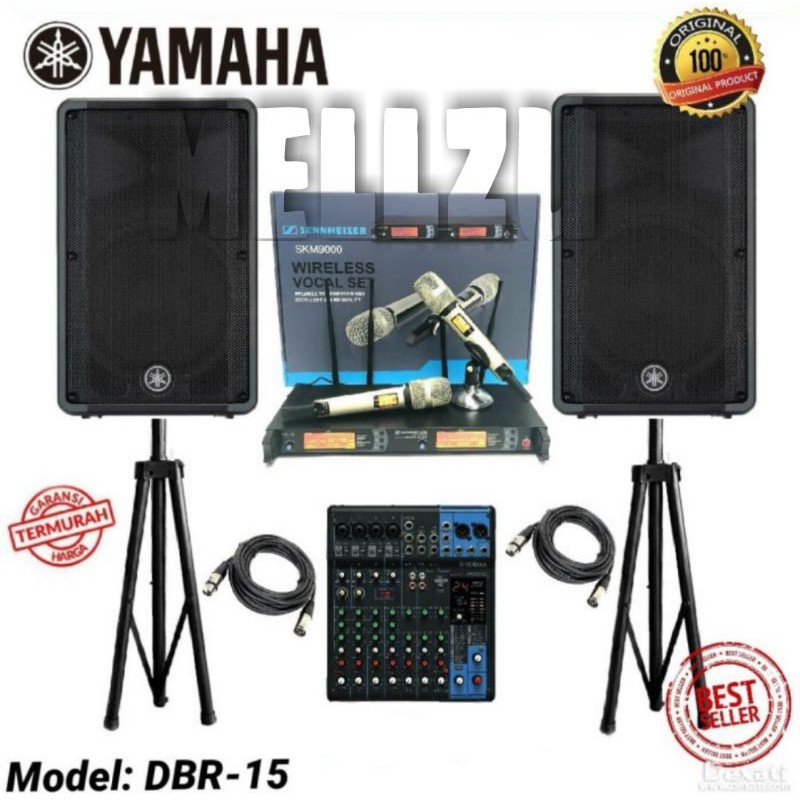 Jual Paket Sound System Yamaha DBR 15 - MG10XU ORIGINAL | Shopee Indonesia