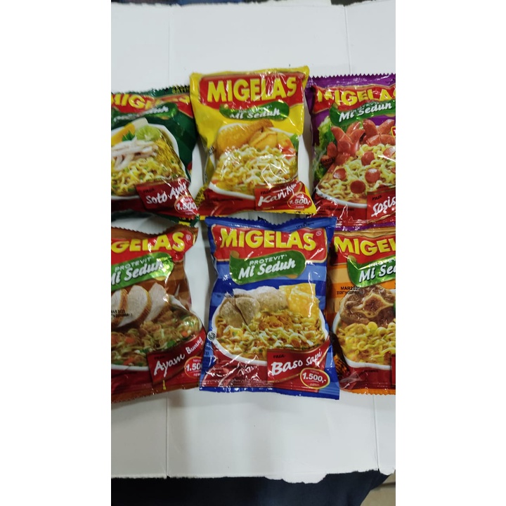 Jual MIGELAS 10pcs x 30gr ALL VARIANT | Shopee Indonesia