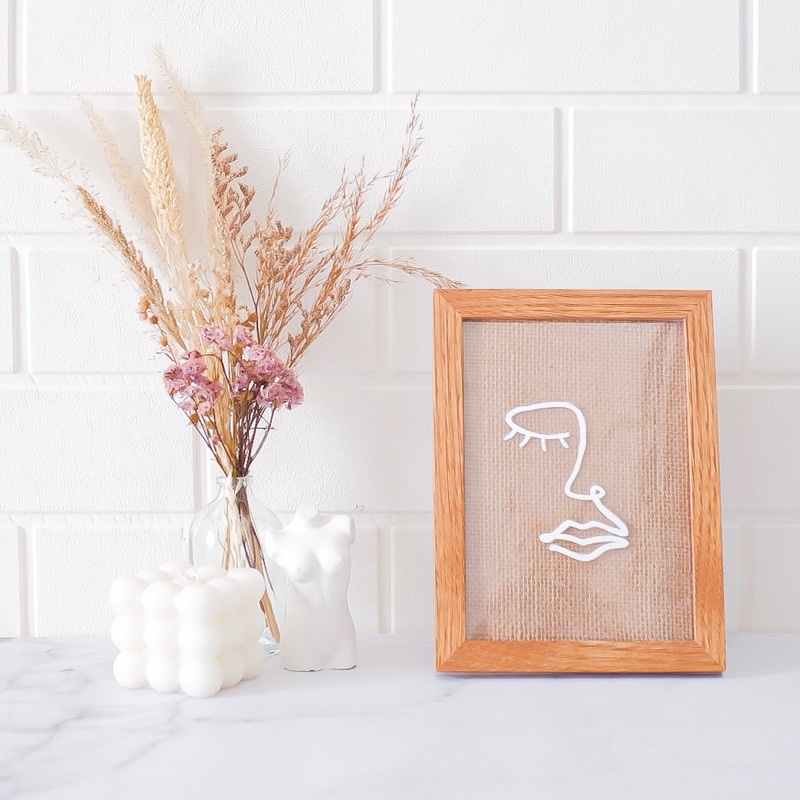 Jual FRAME PAJANGAN SCANDINAVIAN, PAJANGAN DINDING ARTLINE, FRAME ...