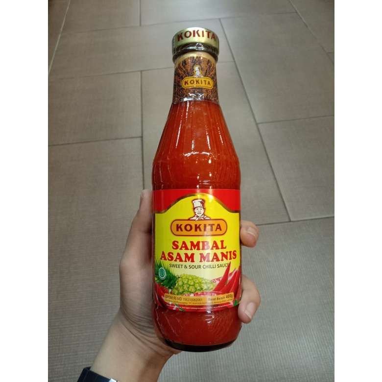 Jual KOKITA SAMBAL ASAM MANIS SWEET & SOUR CHILLI SAUCE 400 GR / SAUS ...
