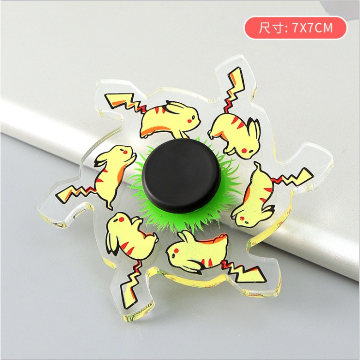Jual Spinner Naruto 3d Fidget Gyro Spinner Kartun pikachu | Shopee ...