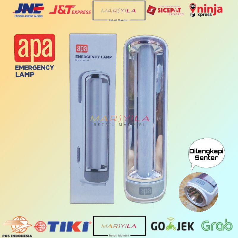 Jual Apa Lampu Emergency Darurat Portable Lentera + Senter 8 Watt ...