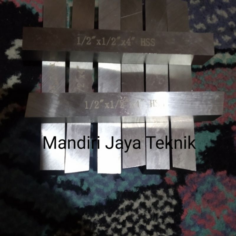 Jual Pahat Bubut Square HSS type size 1/2" x 1/2" x 4" (12mm x12mm x ...