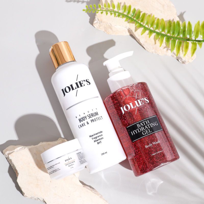 Jual JOLIE'S BODY CARE SET PACKAGE (BODY WASH + BODY SERUM + UNDER ARM ...