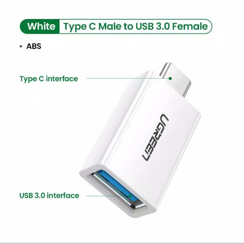 Jual Ugreen 30701 50283 Otg Type C 3.0 - Ugreen Kabel Adapter Otg Usb C ...