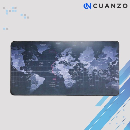 Jual Gaming Mouse Pad XL Desk Mat Motif Peta Dunia / Mouse Pad Rgb Xl ...