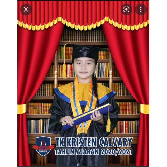 Jual Kain Background Wisuda TK / PAUD Studio Foto | Shopee Indonesia