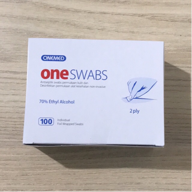 Jual One Swabs / Oneswabs / Kapas Alkohol / One Wipe / Tissue Alkohol ...