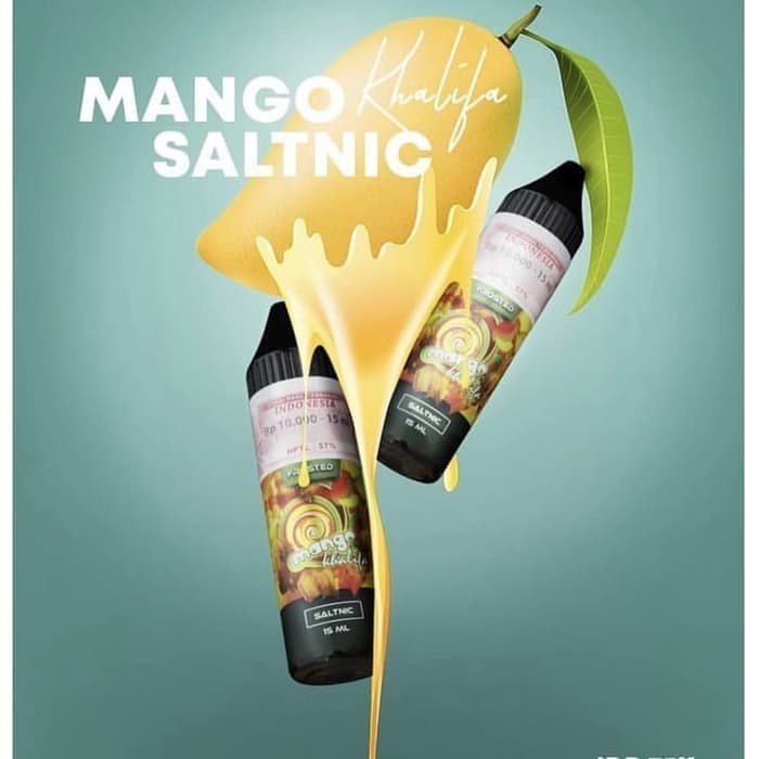 Jual Mango Khalifa Salt Nic 15ML Premium Liquid Mango Khalifa saltnic ...
