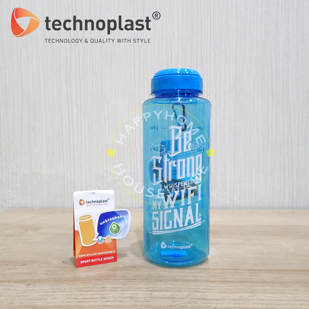 Jual Technoplast Quotes Sport Bottle 1150Ml/Botol Air Minum Kata-Kata ...