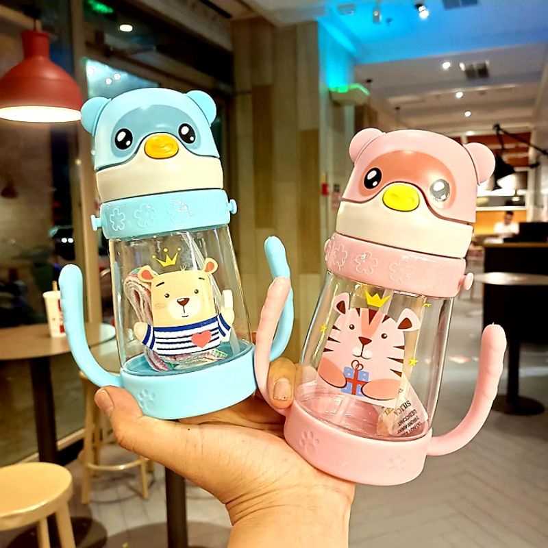 Jual BOTOL MINUM / TEMPAT MINUM ANAK MOTIF ANIMAL DENGAN KAPASITAS ...