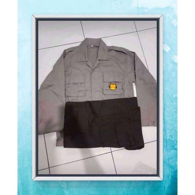 Jual STELAN SERAGAM SATPAM PDL PDH COKLAT TERBARU 2022 SERAGAM SECURITY PDL PDH CREAM BARU ...