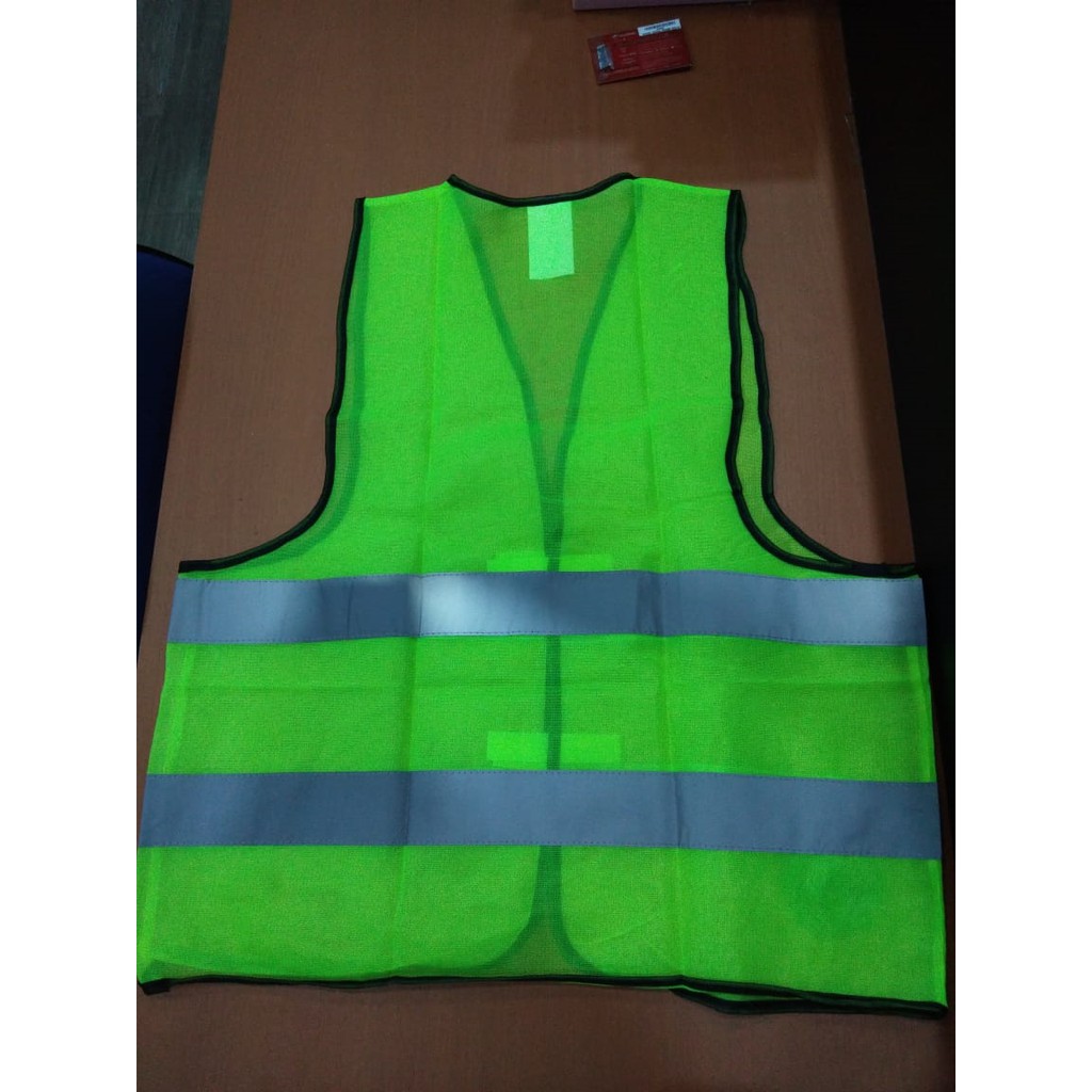 Jual Rompi Safety Polyester HIJAU 2 Scotlite Safety Vest Proyek ...