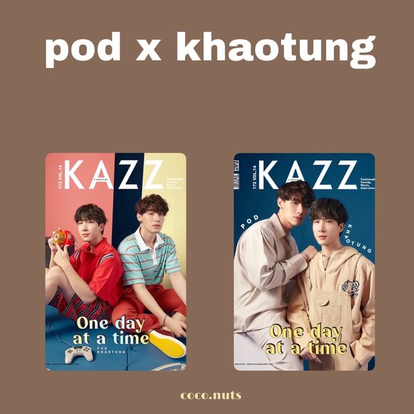 Jual THAI ACTOR PHOTOCARD POD x KHAOTUNG | Shopee Indonesia