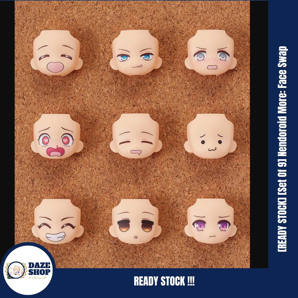 Jual [READY STOCK] Nendoroid More: Face Swap Good Smile Selection ...