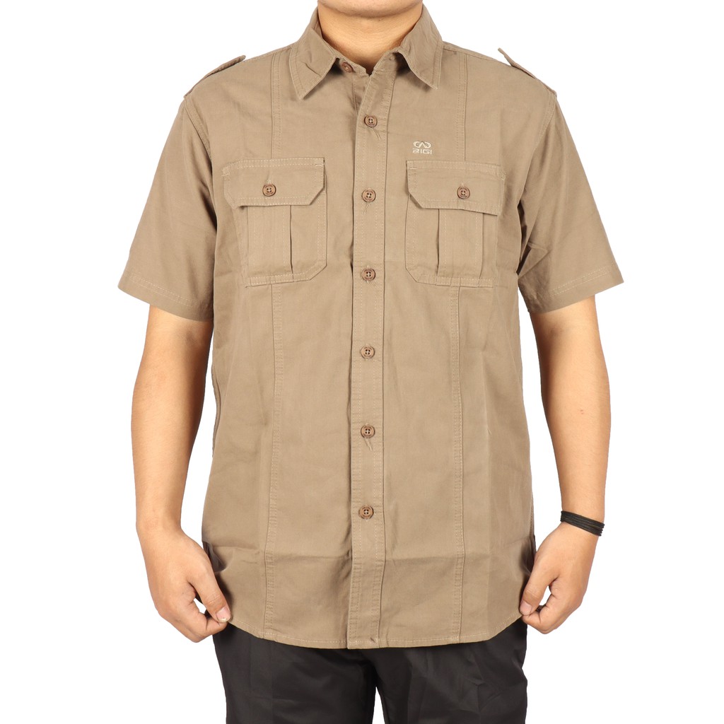 Jual RIGI Kemeja Outdoor / Kemeja Lapangan / Kemeja Military / Kemeja ...