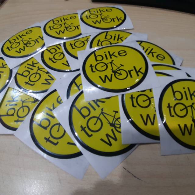 Jual STIKER BIKE TO WORK | Shopee Indonesia