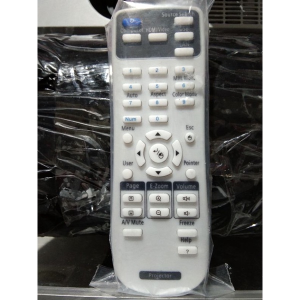 Jual Original New remote remot projector proyektor epson ebs9 ebs7 ebx9 ebs7 emps5 emps6 ebs100 ...
