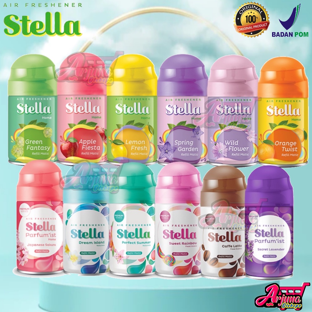 Jual Stella refill matic pengharum ruangan 160ml Pengharun Ruangan ...