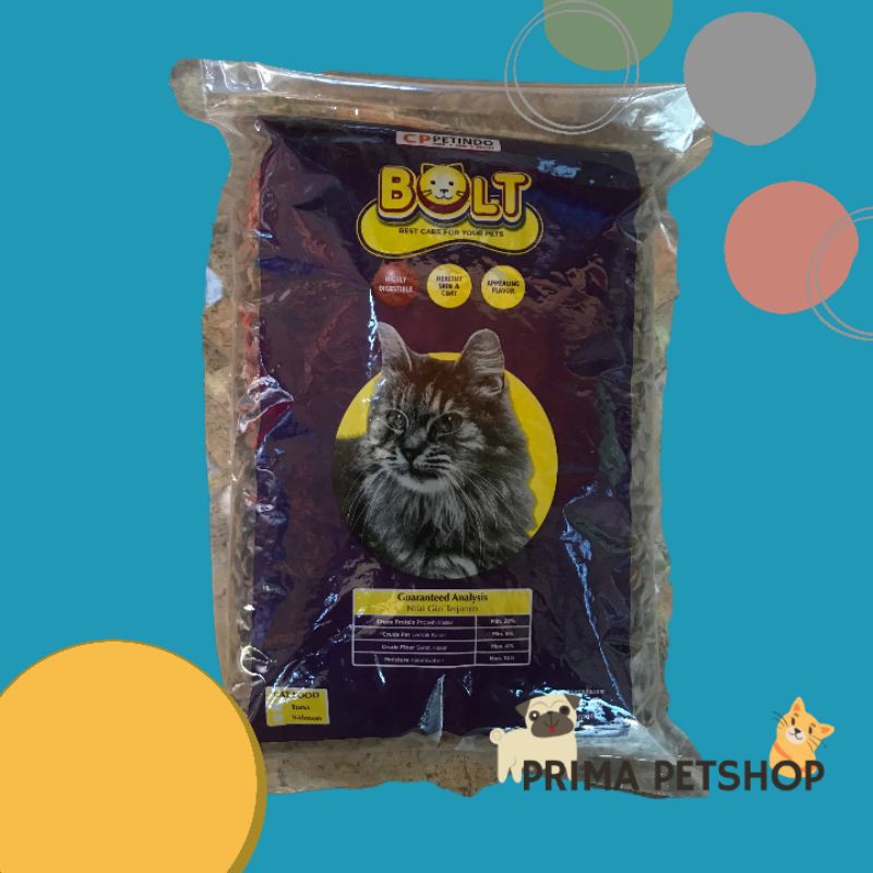 Jual BOLT PAKAN KUCING / BOLT CAT FOOD RASA TUNA | Shopee Indonesia