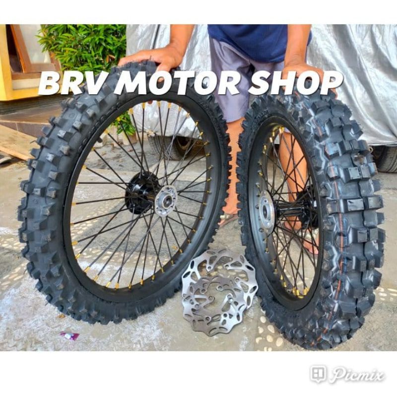 Jual Paket Velg Klx 16-19 - Velg Set Klx 16-19 Tromol Ori Ban Trabasan ...
