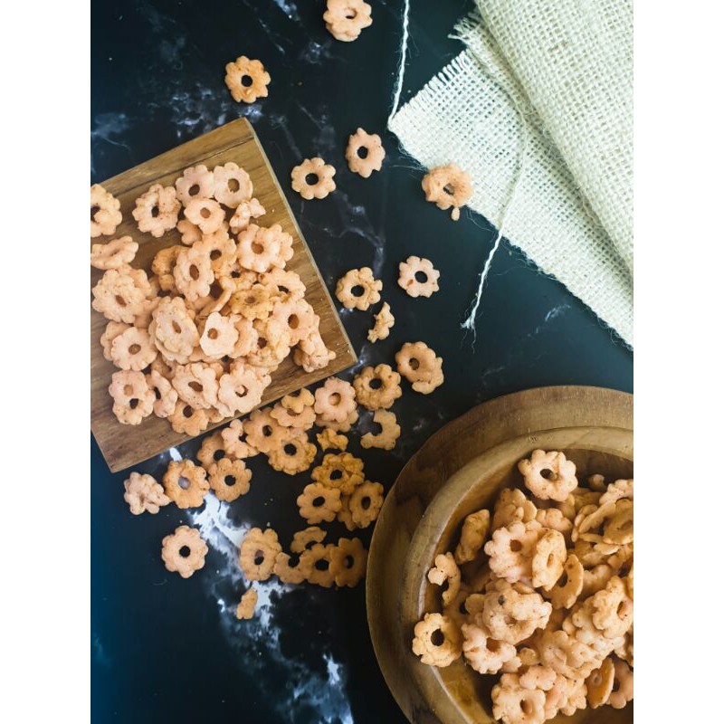 Jual Ribut Snack / Snack Sakura / Kembang Ribut 250gr | Shopee Indonesia