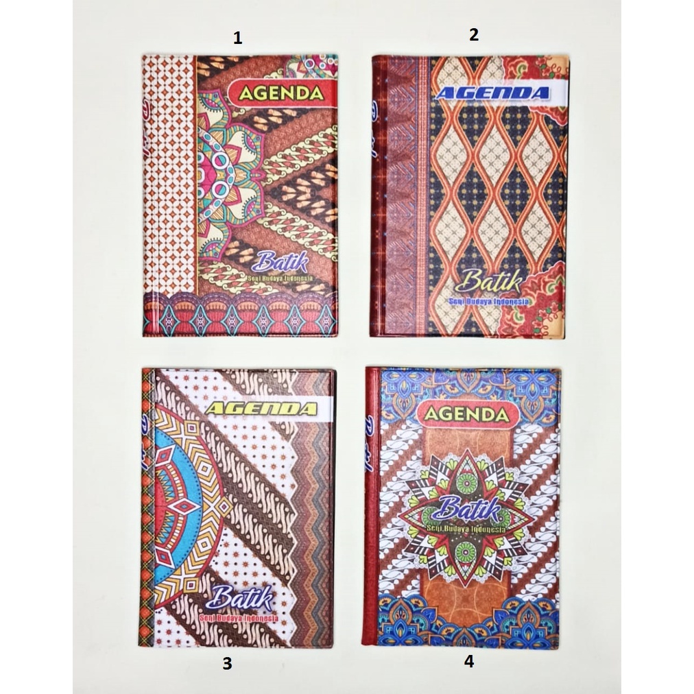 Jual Buku Agenda Batik / Diary / Buku Planner / Buku Kerja / Kantor ...
