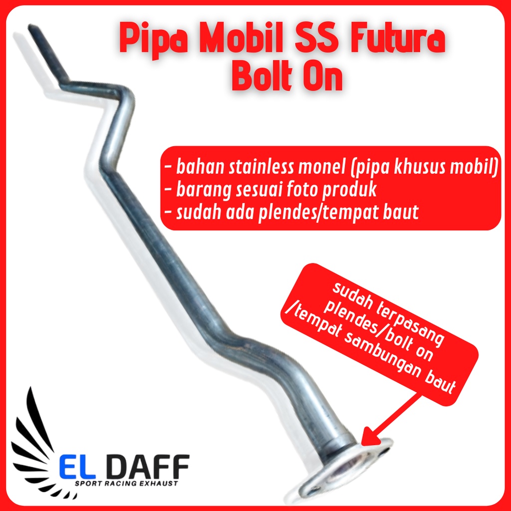 Jual Pipa Knalpot Mobil Futura SS New Carry Stainless Monel Bahan Tebal ...