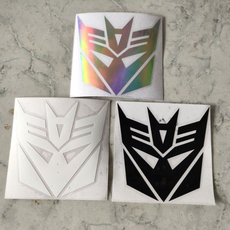 Jual Stiker Logo Transformers Cutting Stiker Robot Transformer Cutting ...