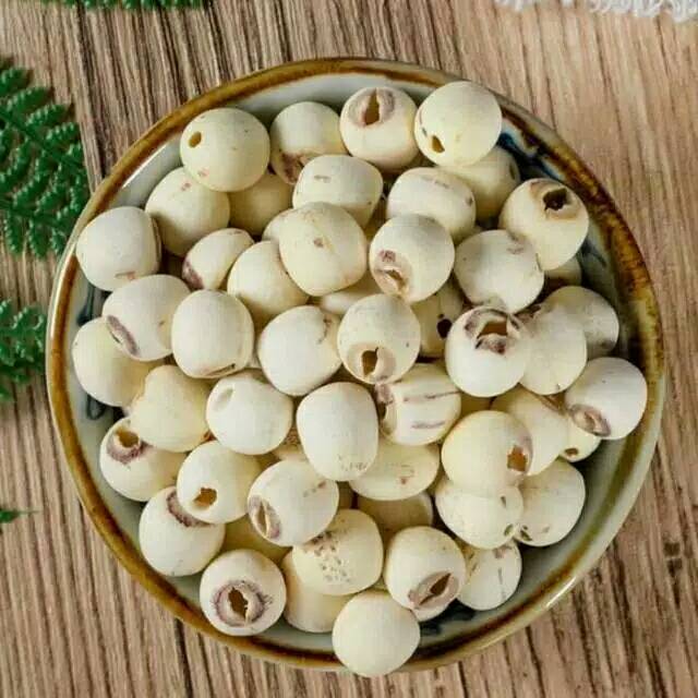 Jual BIJI TERATAI - LIAN ZI PREMIUM - WHITE LOTUS SEED - LIENCI - BAI ...