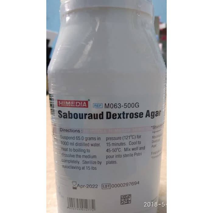 Jual Sabouraud Dextrose Agar Himedia (M063-500G) | Shopee Indonesia