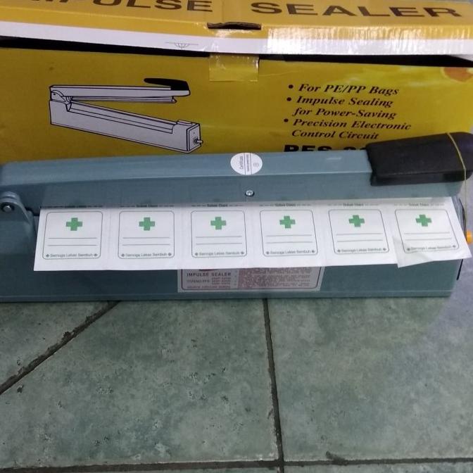 Jual Mesin Press Kertas Puyer Kertas Obat/ Impluse Sealer 30 Cm ...
