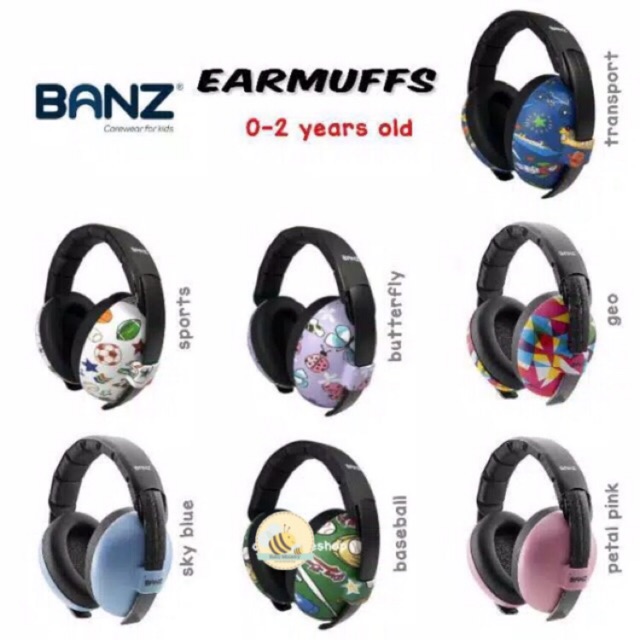 Jual Baby Banz Earmuff /ORIGINAL 100% !!! Baby Banz Mini Earmuff / baby ...