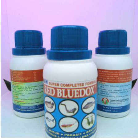 Jual Red bluedox 125ml Obat ikan jamur parasit bakteri virus parasit ...