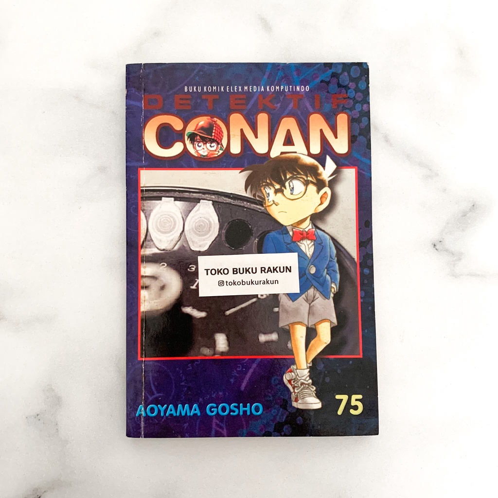Jual Komik Detektif Conan Vol. 75 ORIGINAL cabutan kolpri bekas | Shopee Indonesia