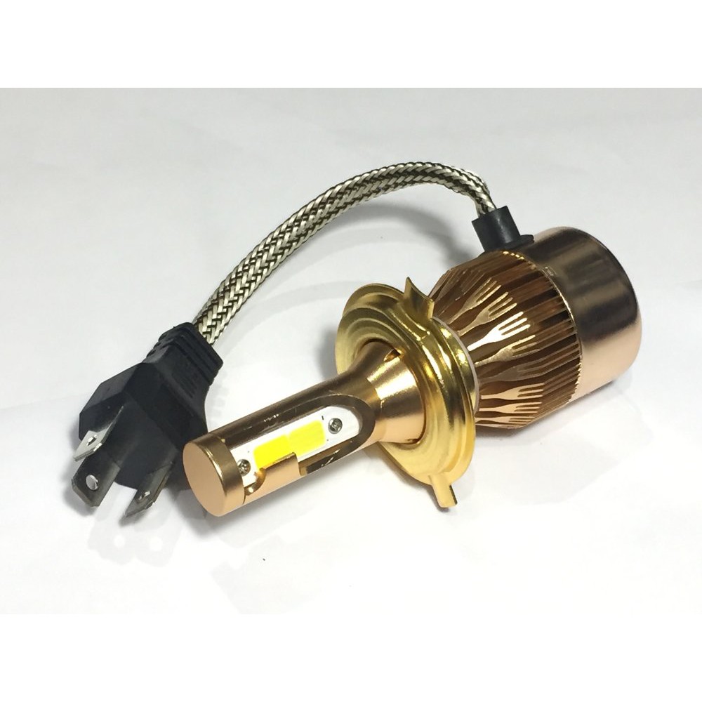 Jual Lampu Led H4 COB 2 Warna Harga Satuan Bergaransi | Shopee Indonesia