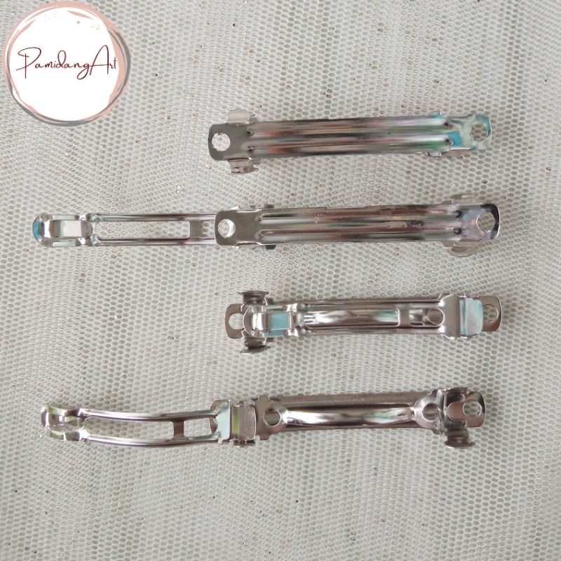 Jual (10pcs) Jepit Otomatis / Bahan Jepit Rambut Otomatis | Shopee ...