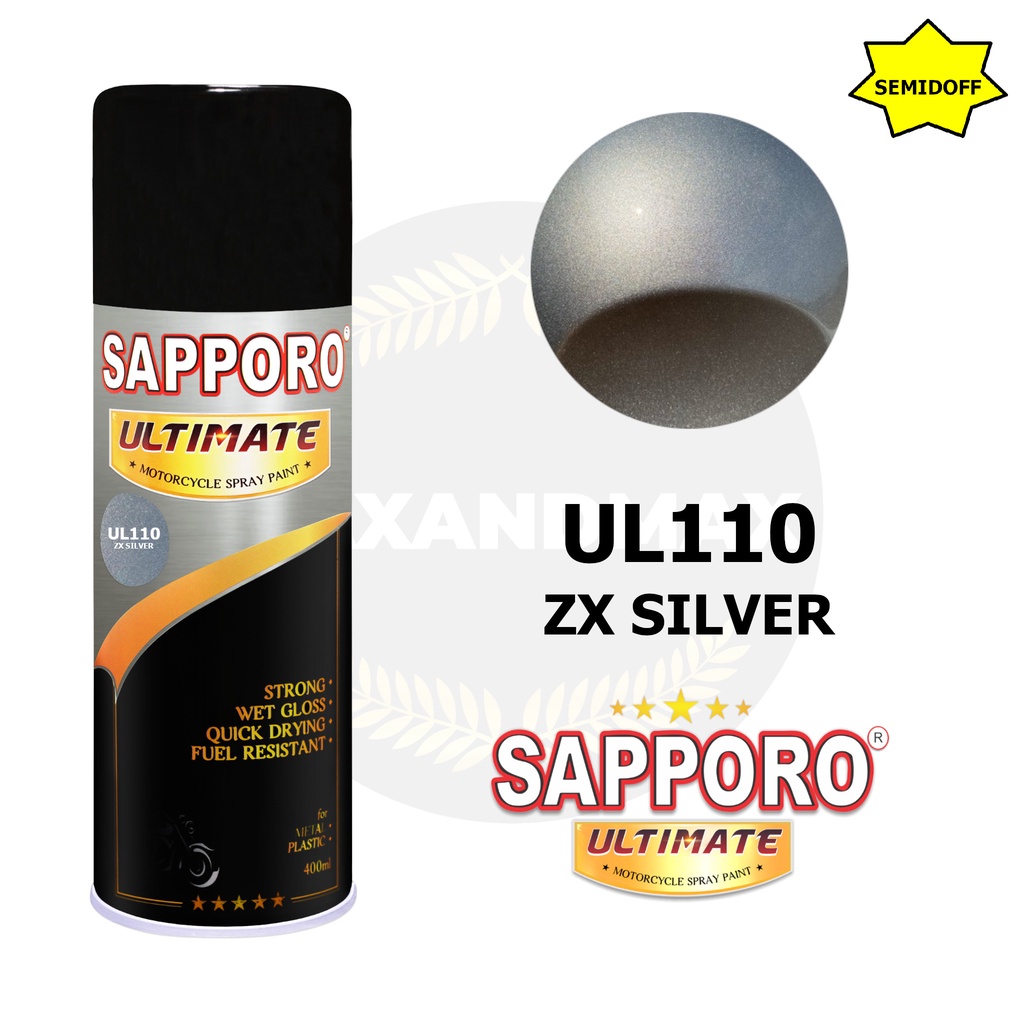 Jual SAPPORO ULTIMATE ZX Silver UL110 400 ml | Shopee Indonesia