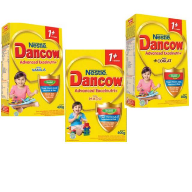 Jual Susu Pertumbuhan / Nestle Dancow 1+ 400gr / Dancow 1 plus | Shopee ...