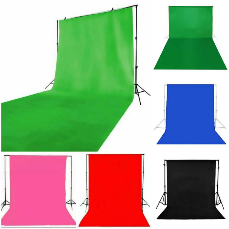 Jual Screen Background Layar Latar belakang hijau green biru merah ...