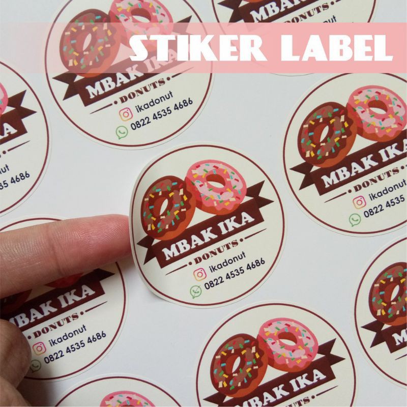 Jual CETAK STIKER A3+ PRINT + CUTTING STIKER VYNIL MODEL BEBAS. STIKER ...