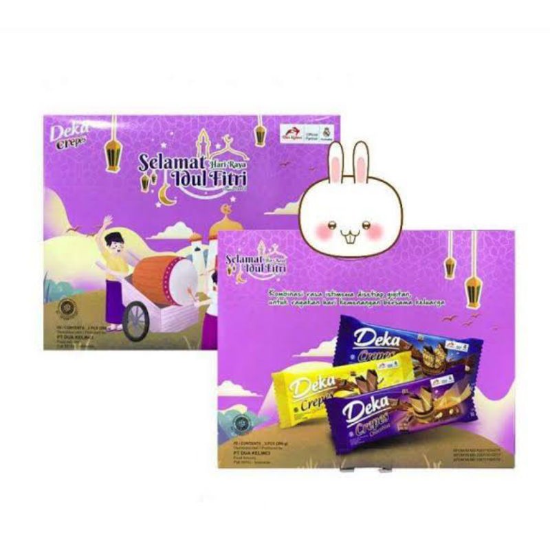 Jual DEKA CREPES GIFT PACK LEBARAN 270GRAM | Shopee Indonesia