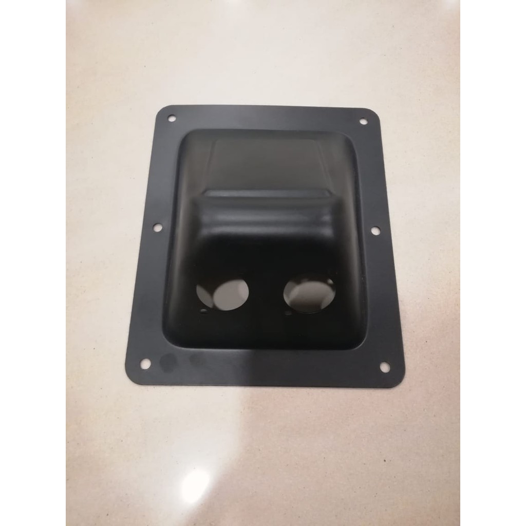 Jual Plat spikon speaker besi besar / terminal speakon speaker besi ...