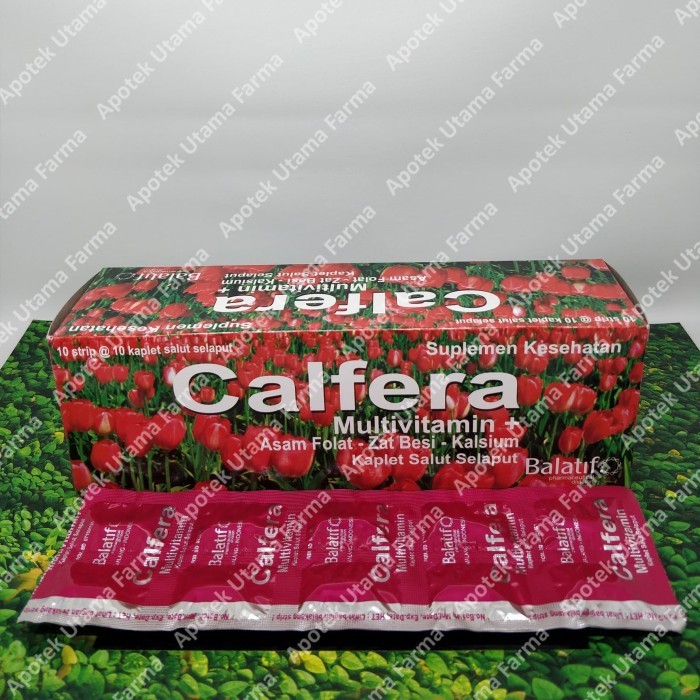 Jual CALFERA PER BOX | VITAMIN C | MULTIVITAMIN DAN MINERAL | CAVIPLEX ...