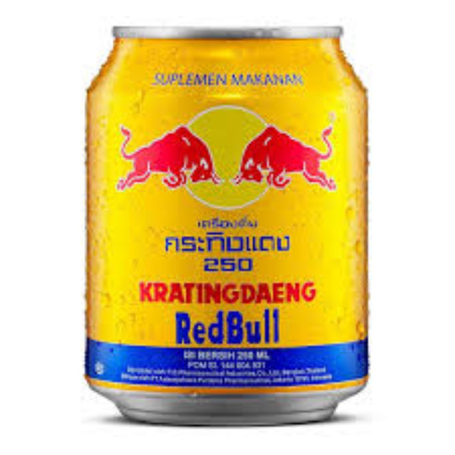 Jual KRATINGDAENG RED BULL KALENG 250ML | Shopee Indonesia