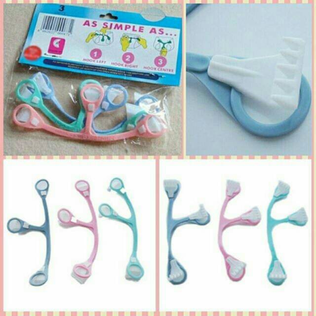 Jual T-Shape Diaper Fastener (pengait popok kain prefold) | Shopee ...