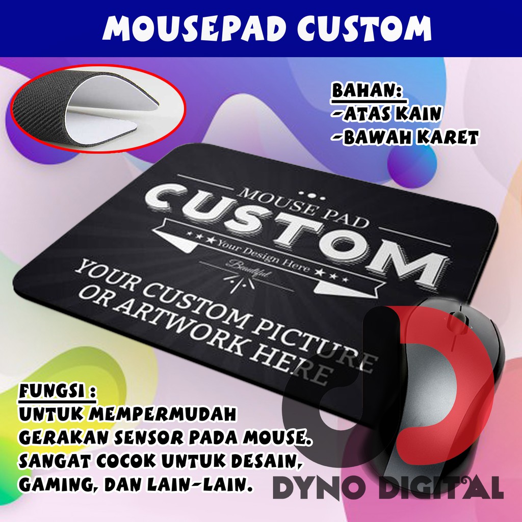 Jual Mouse pad Gambar Foto dari anda suka-suka MousePad Tatakan Mouse ...