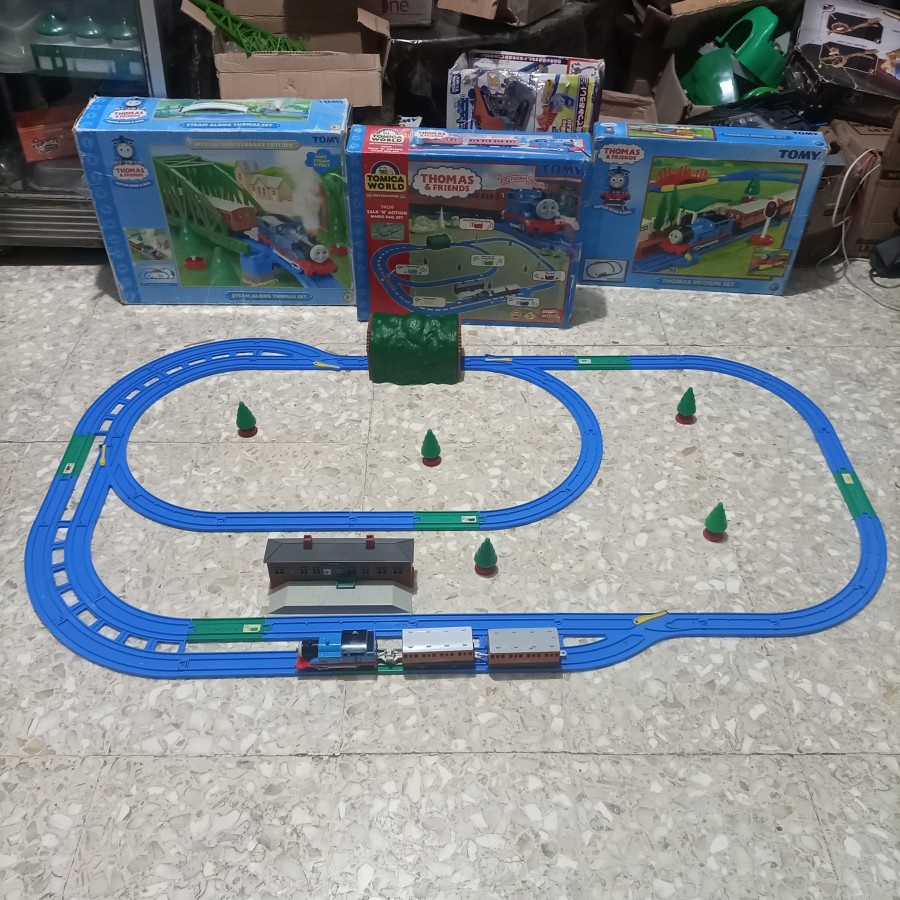 Jual Takara Tomy Plarail - Thomas Talk N Action Magic Rail Set | Shopee Indonesia